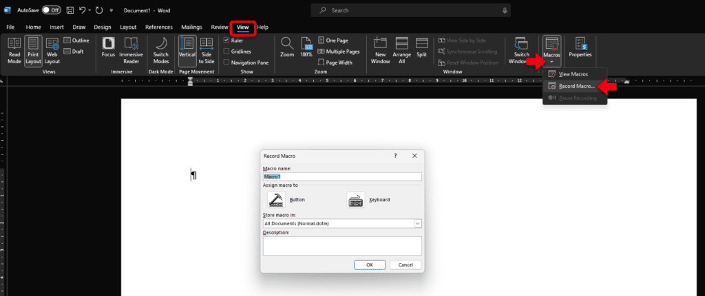 How to Create Macros in Microsoft Word