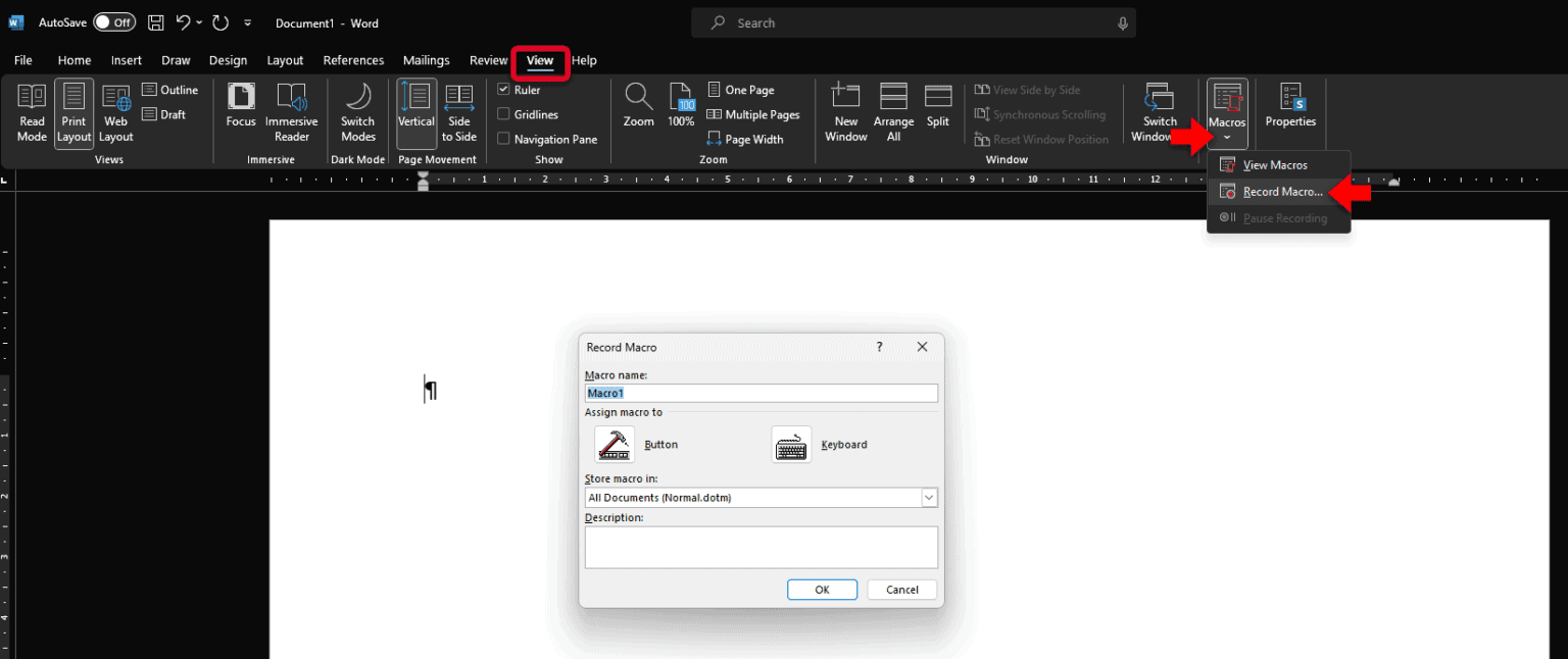 How to Create Macros in Microsoft Word