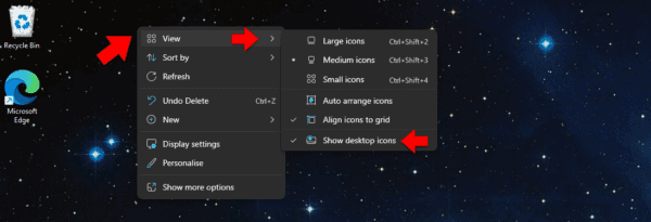 Add Icon to Desktop in Windows 11
