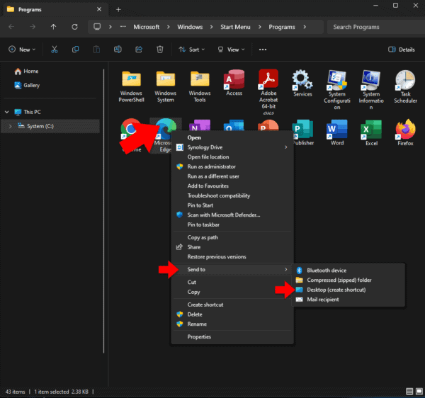 Add Icon to Desktop in Windows 11 | Elluminet Press