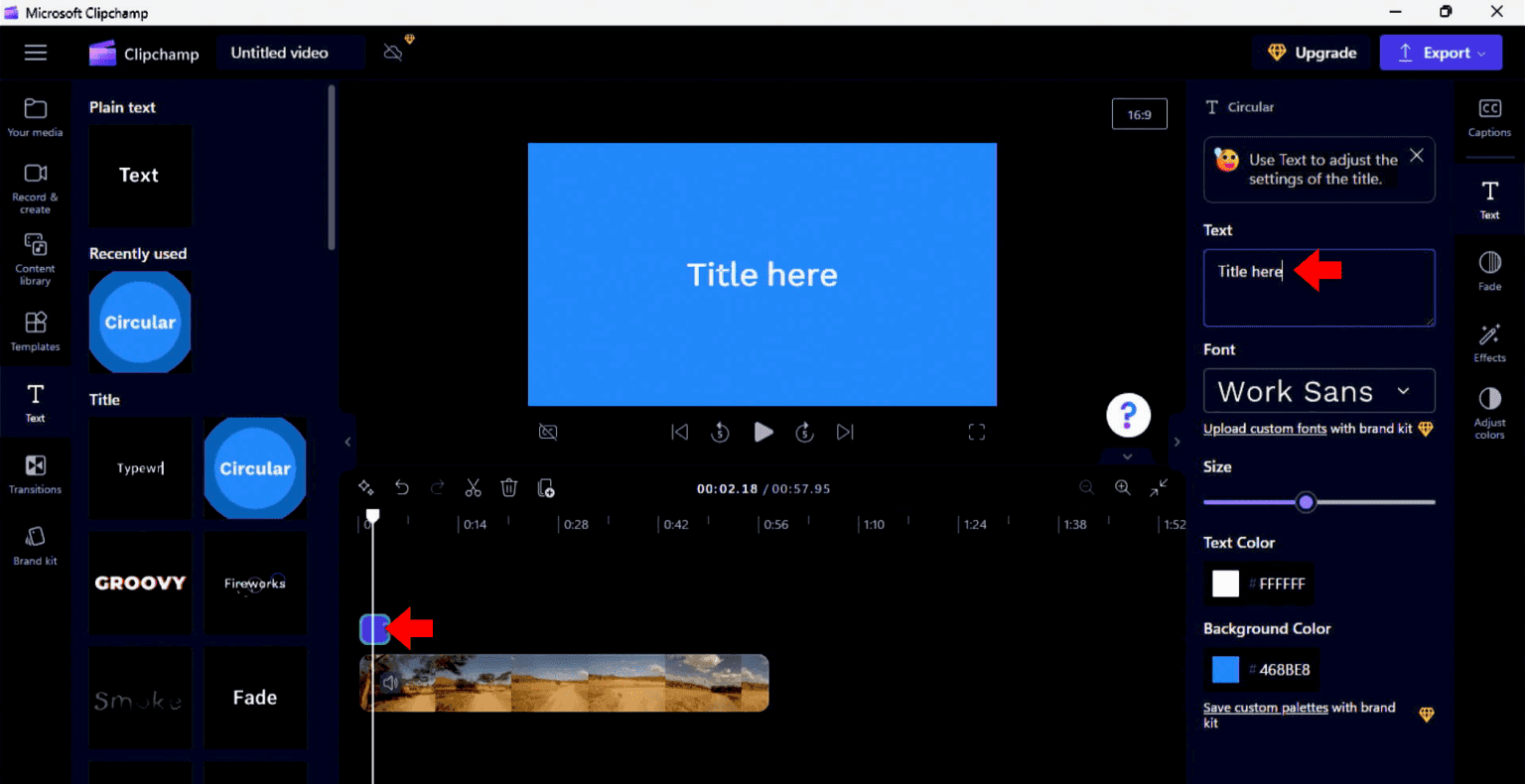 Getting Started with ClipChamp App Video Editor
