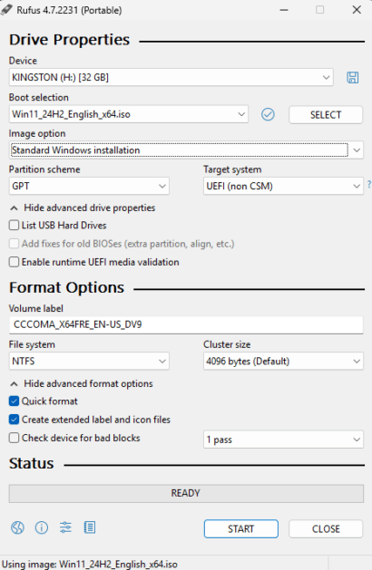 How to Create a Bootable Windows 11 USB Flash Drive with Rufus